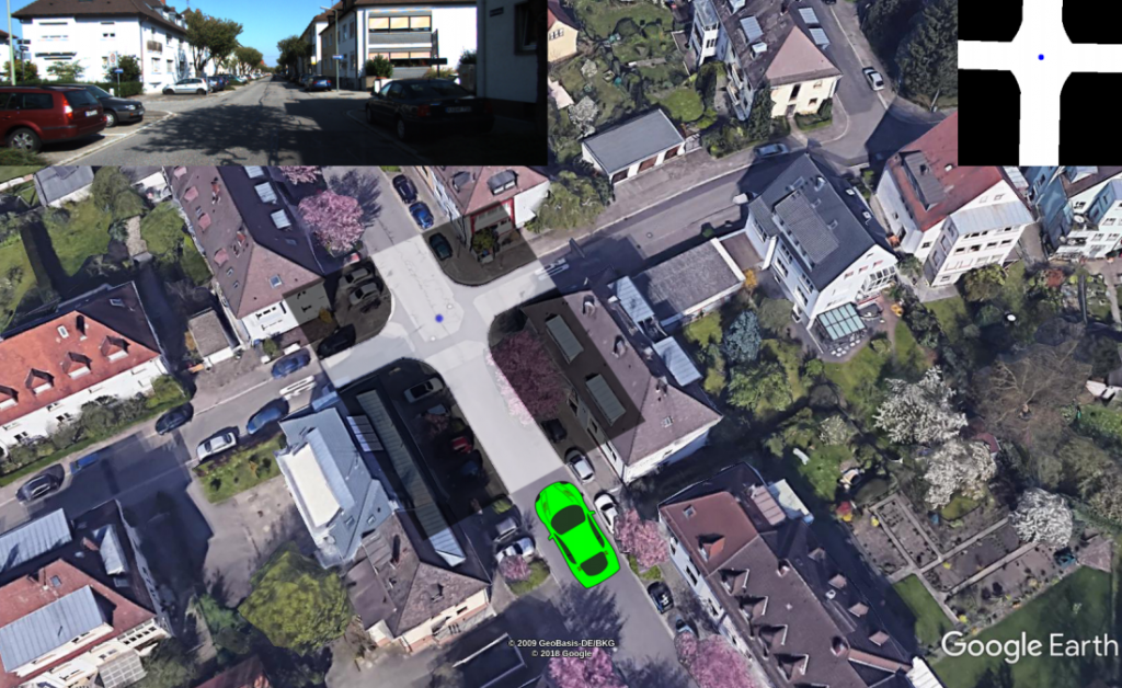 Visual Localization at Intersections with Digital Maps - IRALAB